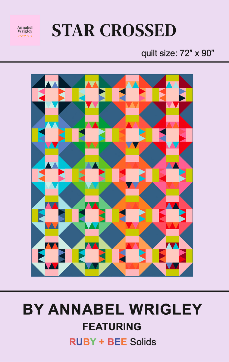 Star Crossed Quilt kit and pattern – Annabel Wrigley handmade