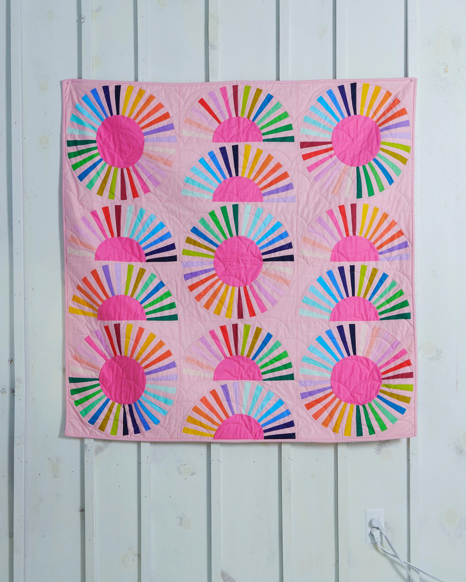 Mod Daisy Quilt pattern - PDF download – Annabel Wrigley handmade